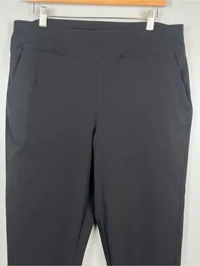 Chico's | Pants & Jumpsuits | Chicos Zenergy Black Poly Spandex Pull On ...